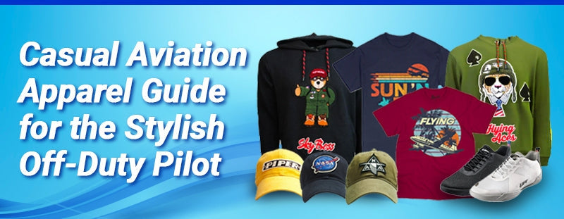 Casual Aviation Apparel for Stylish Off-Duty Pilots