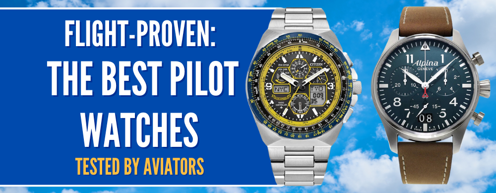 Pilot Watches: Essential Tools for Every Aviator's Needs
