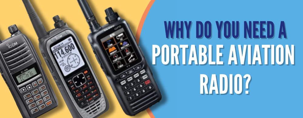 Portable Aviation Radio: Enhance Your IFR Flight Safety – PilotMall.com