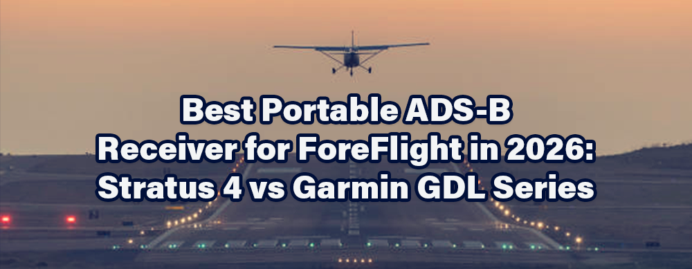 Best Portable ADS-B Receiver for ForeFlight 2026 | Stratus 4 vs Garmin