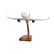 Boeing 757-200 United Mahogany Model - Handcrafted Gift