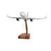 Boeing 757-200 United Mahogany Model - Handcrafted Gift