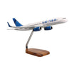 Boeing 757-200 United Mahogany Model - Handcrafted Gift