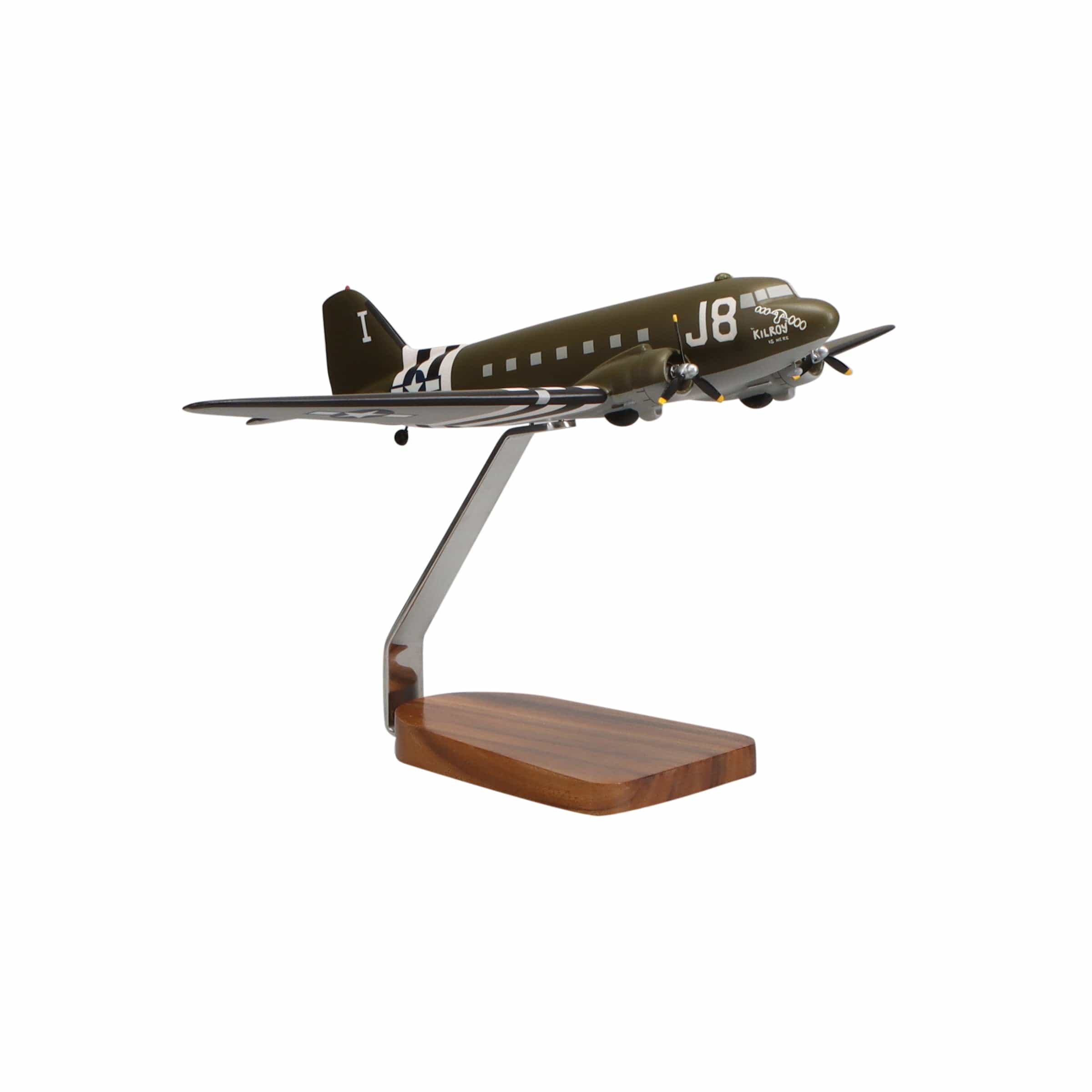 Douglas C-47 Skytrain Model | Boeing-Licensed Mahogany – PilotMall.com