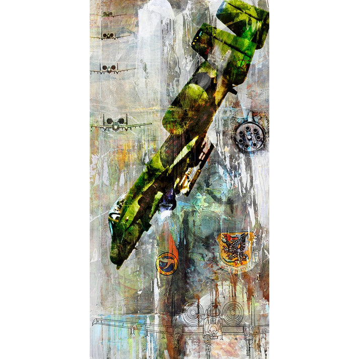 A-10 Thunderbolt II Art Print – Signed Frank Martin Artwork