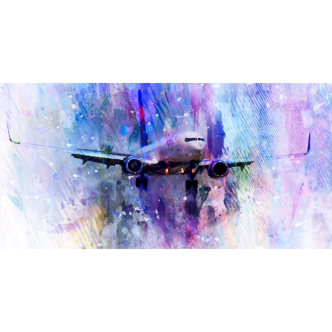 Boeing 737 Art Print - Signed Frank Martin Limited Edition