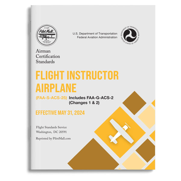 CFI Exam Prep: Official FAA ACS Bundle | PilotMall.com