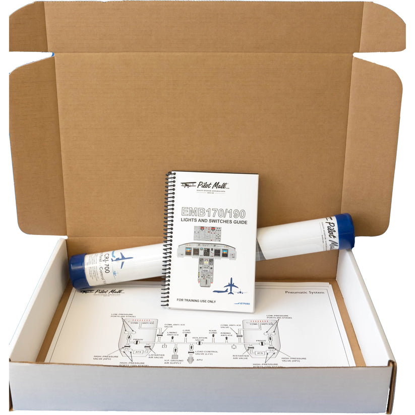 Cockpit Poster Kit - All-In-One Aircraft Training | JETPUBS