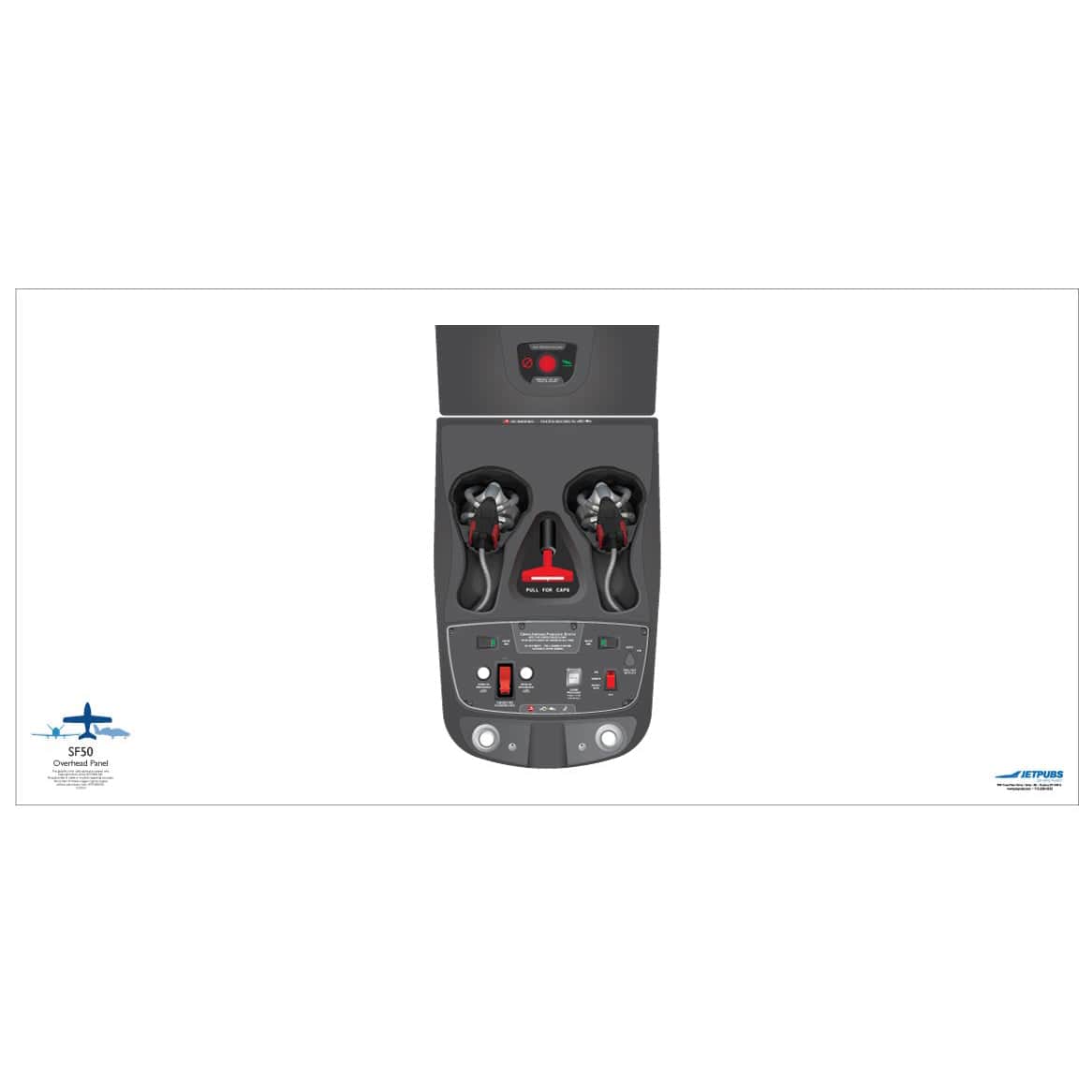 Cirrus 18x36 Cockpit Poster Training Aid | JETPUBS