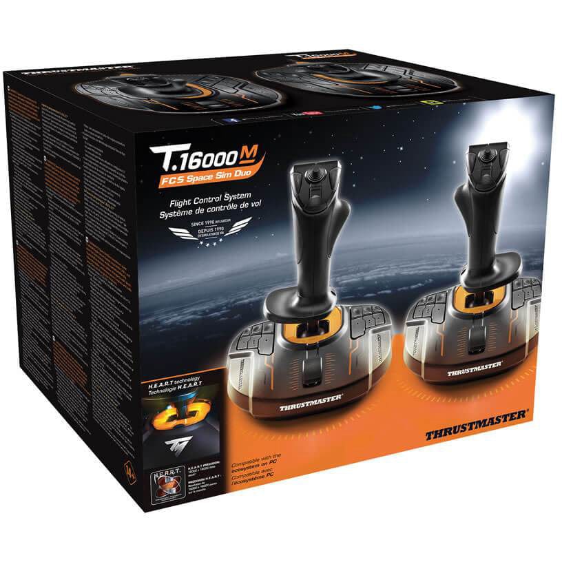 Thrustmaster T.16000M Dual Joystick PC Flight Sim Controller ...