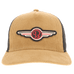 Beechcraft Wings Cap | Vintage Corduroy Aviation Trucker Hat