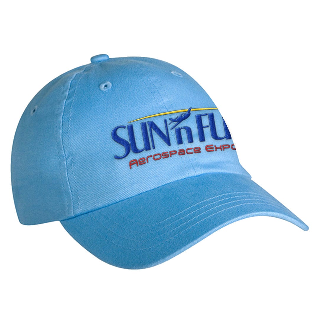 Aviation Ball Cap - SUN 'n FUN Blue Sky Headset Friendly