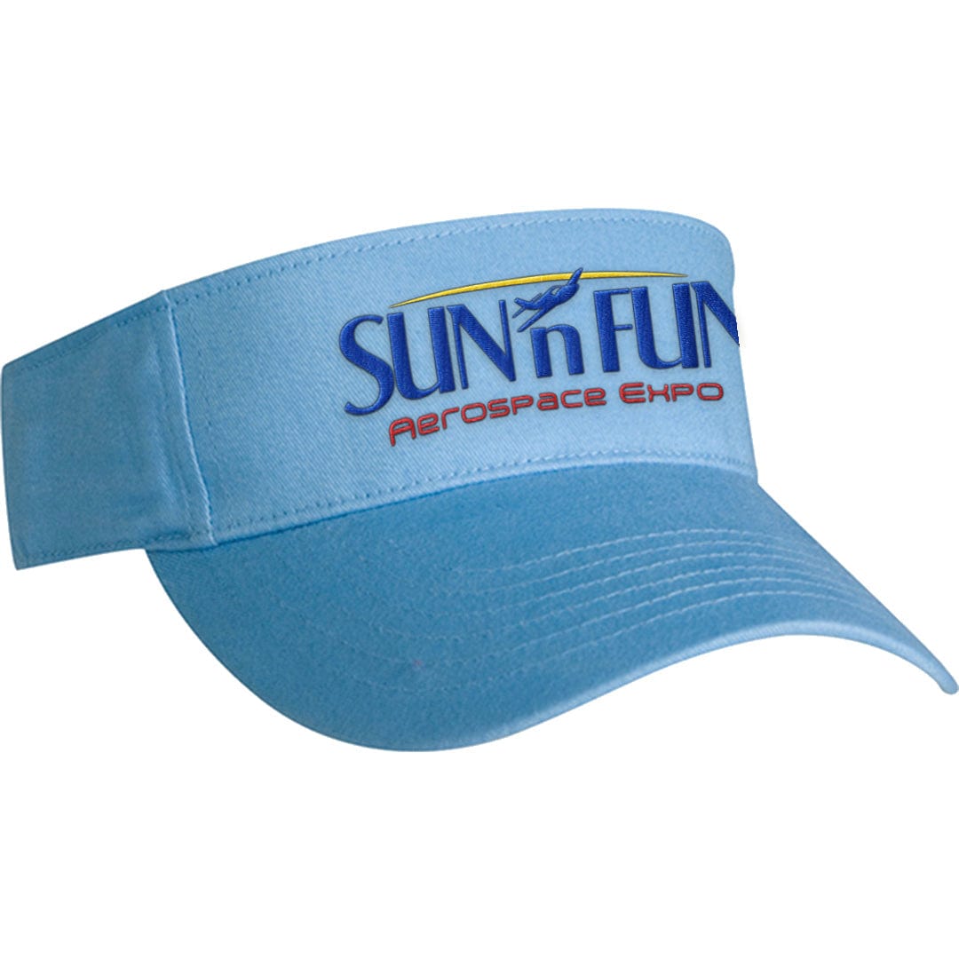 SUN 'n FUN Blue Sky Visor – Adjustable Pilot Sun Protection – PilotMall.com