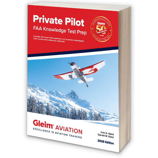 Teste de Conhecimento FAA de Piloto Privado Gleim 2024