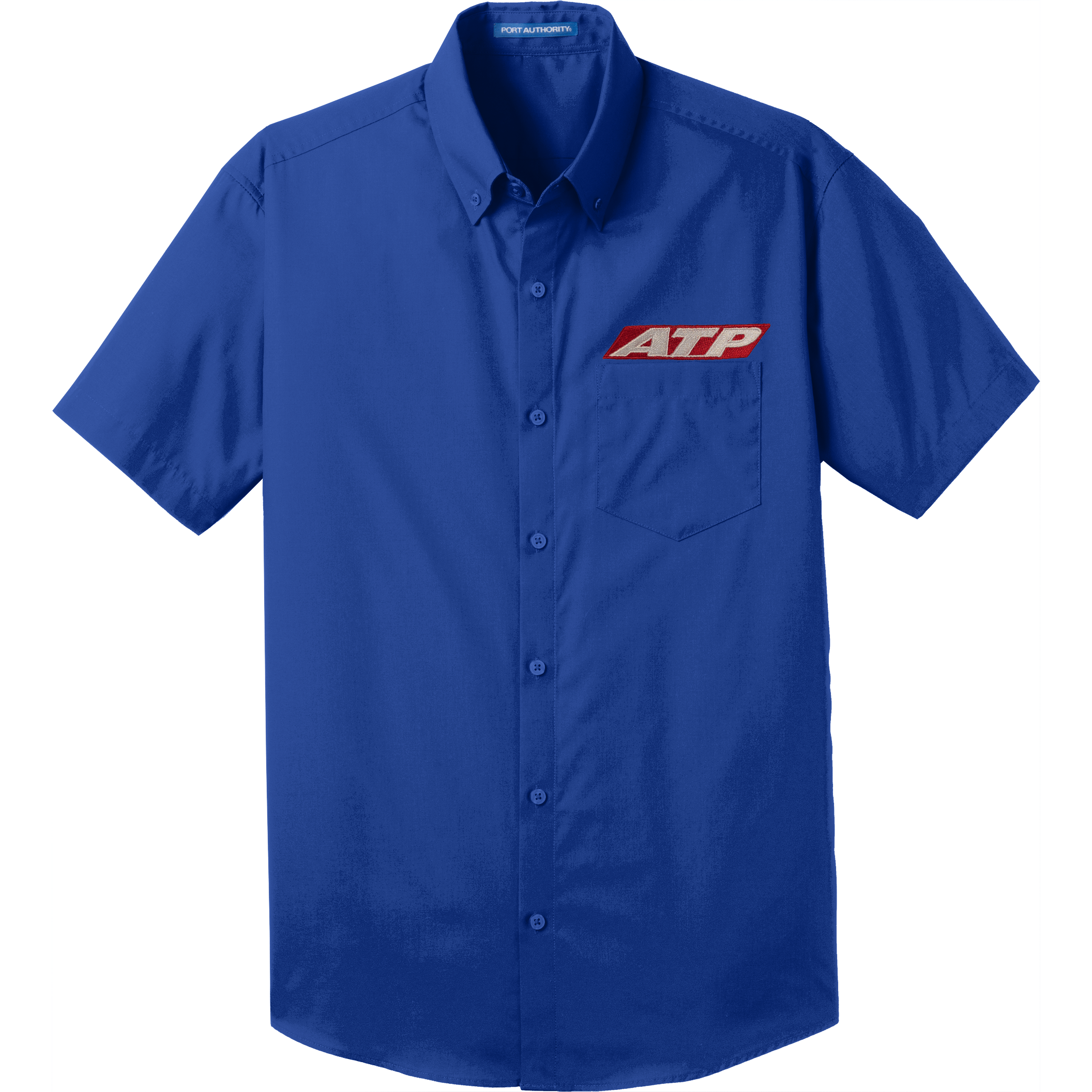 ATP CFI Royal Blue Carefree Poplin Breathable Pilot Shirt – PilotMall.com
