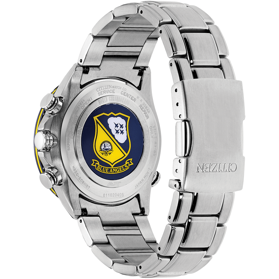 Citizen Eco-Drive Blue Angels Watch | Atomic Pilot Accuracy