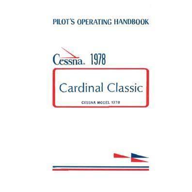 Cessna 177B 1978 POH | Authentic Cardinal Flight Manual – PilotMall.com