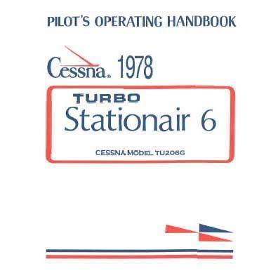 Cessna Turbo U206G Statonair 1978 Pilot's Operating Handbook (D1119-13