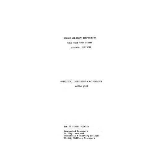 Howard Model 15 Manual – High-Res Reproduction | Essco – PilotMall.com