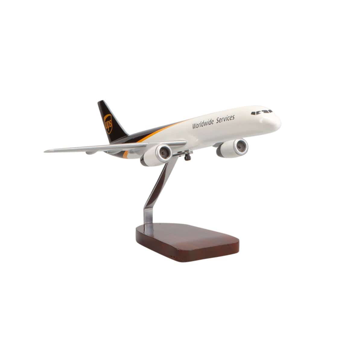 Boeing 757-200PF Model – Premium Mahogany UPS Collectible