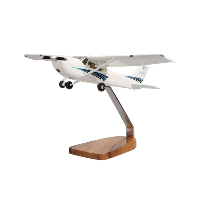 High Flying Cessna 172 Scale Model – Handcrafted Mahogany