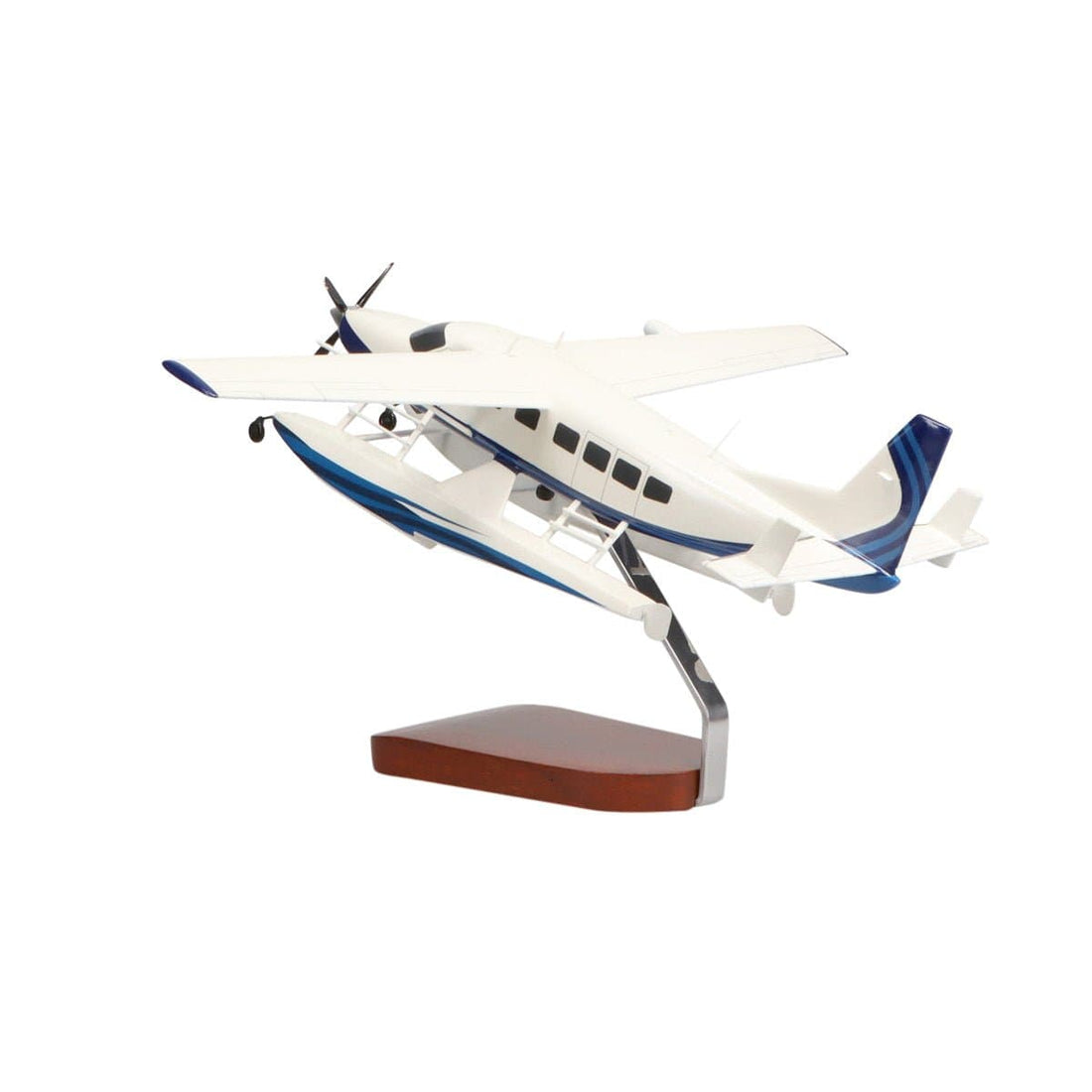 High Flying Cessna Caravan Model | Mahogany Floatplane