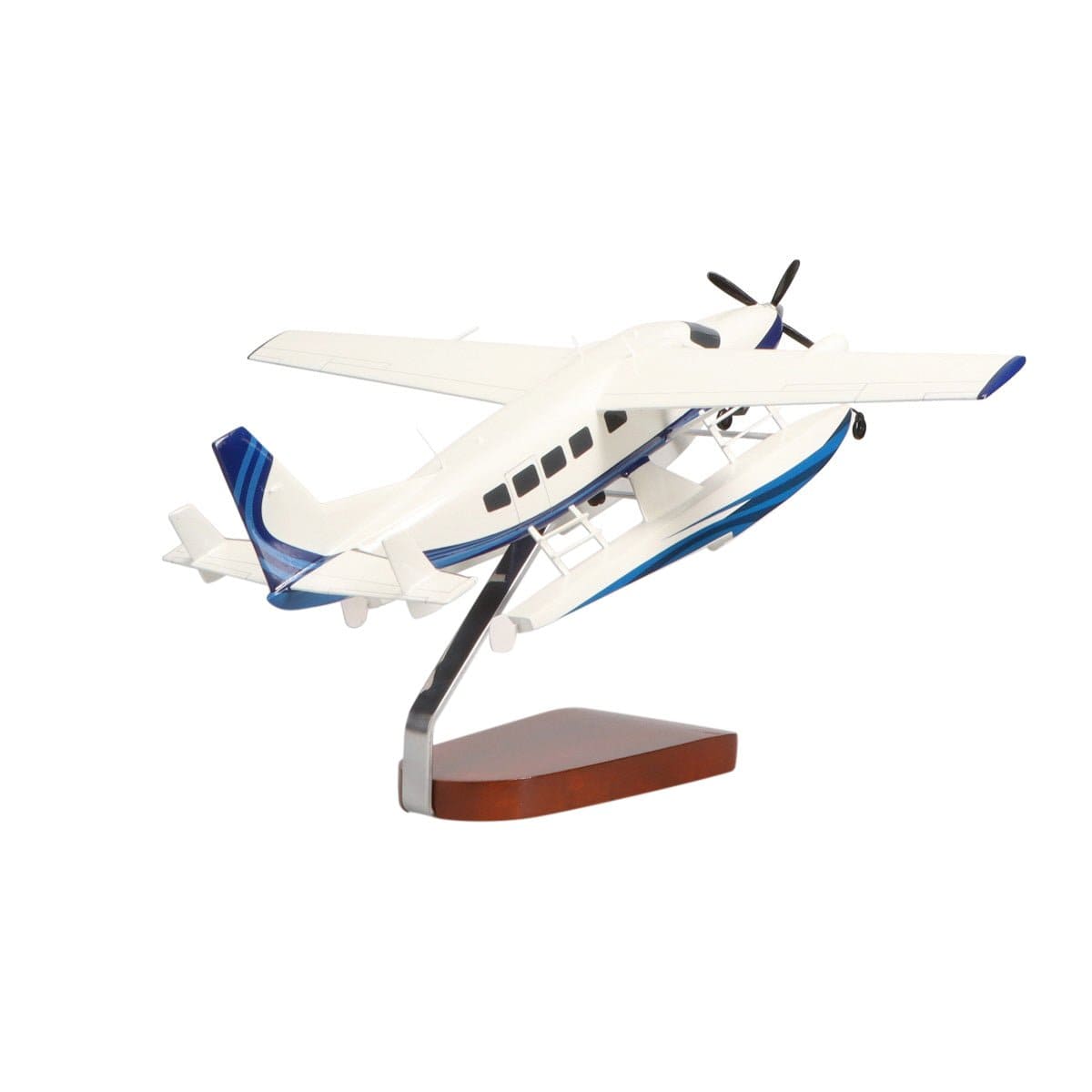 High Flying Cessna Caravan Model | Mahogany Floatplane
