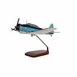 Douglas SBD-6 Dauntless Model | Mahogany WWII Bomber