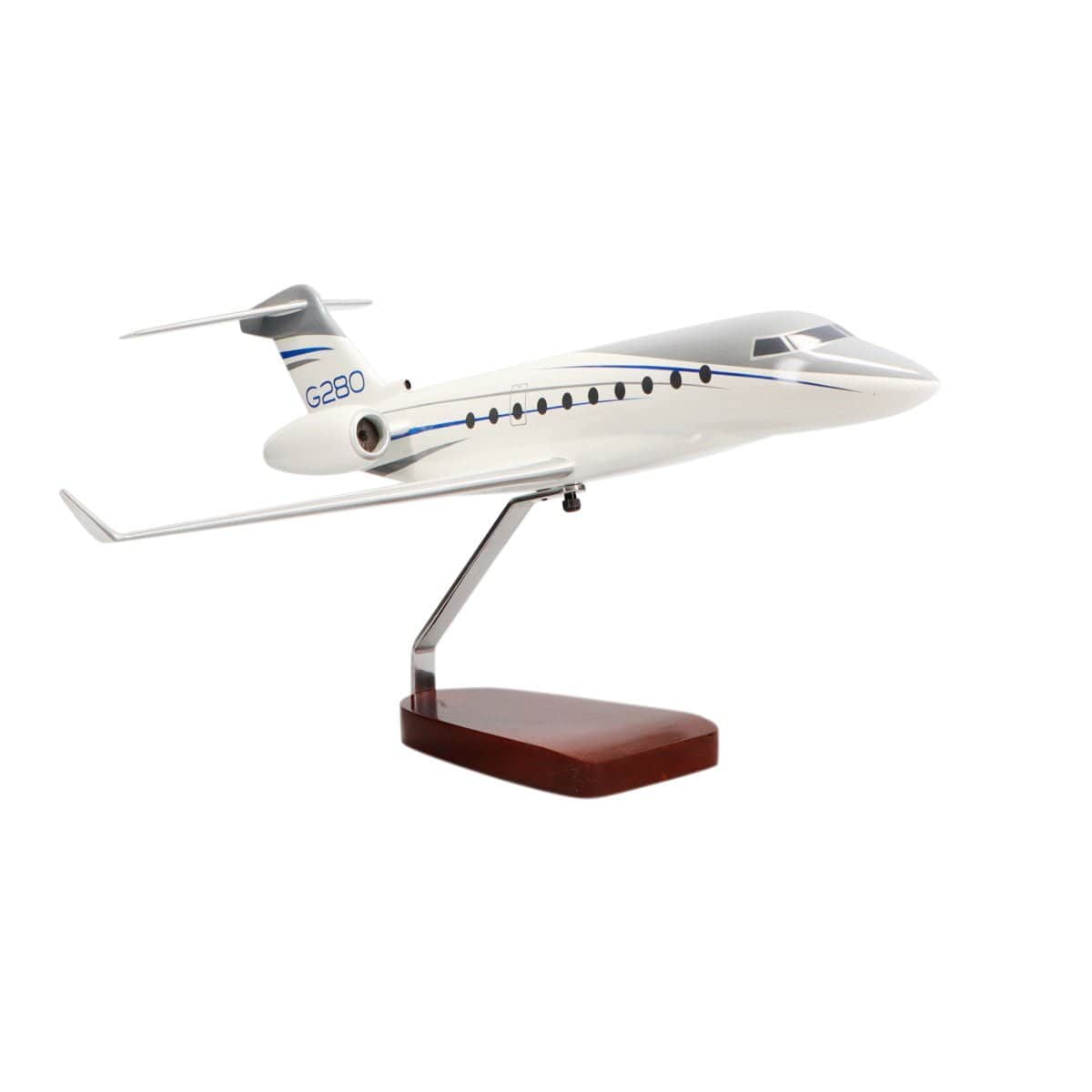 Gulfstream G280 Model – Handcrafted Mahogany Luxury Gift – PilotMall.com