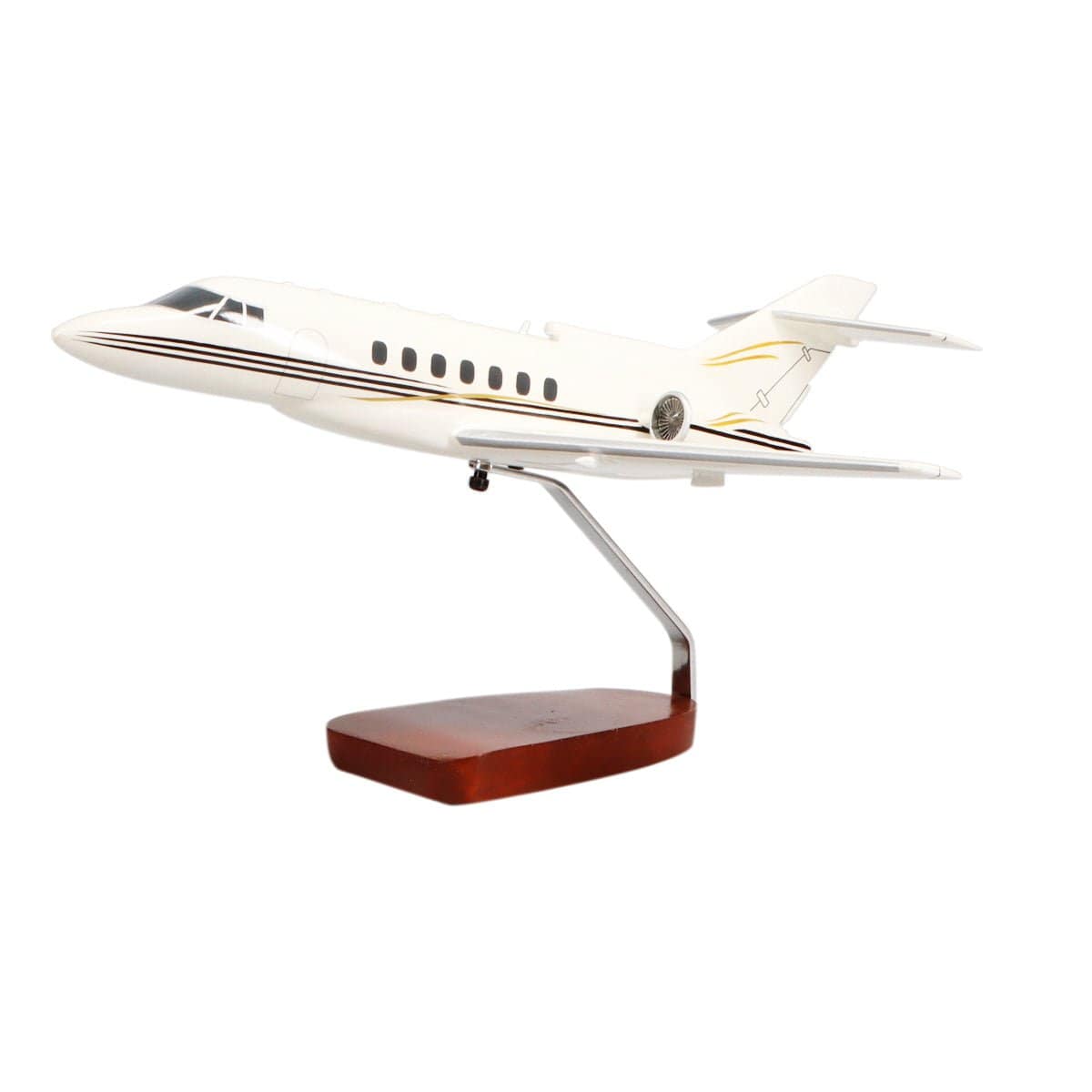 Hawker 1000 Model Aircraft | Handcrafted Mahogany Plane