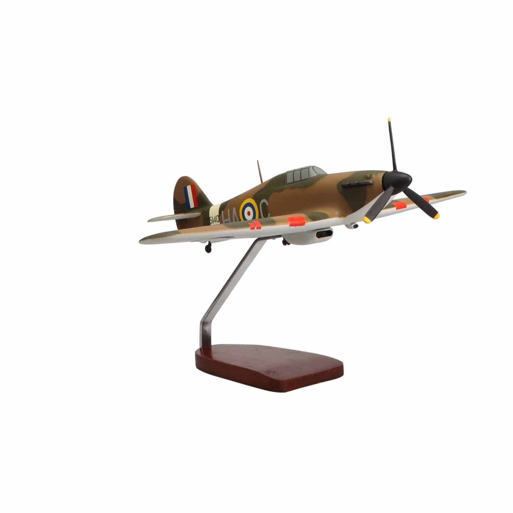 Hawker Hurricane Model Airplane | Handcrafted Mahogany 1/24