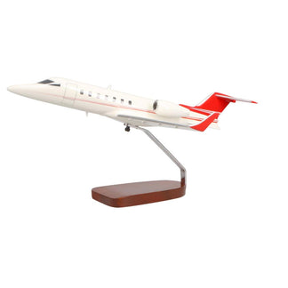 Learjet 40 Model Aircraft | Premium Mahogany Collectible