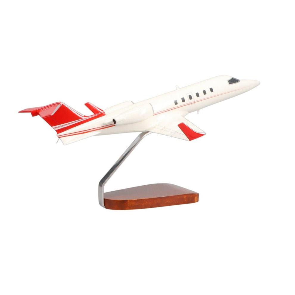 Learjet 40 Model Aircraft | Premium Mahogany Collectible