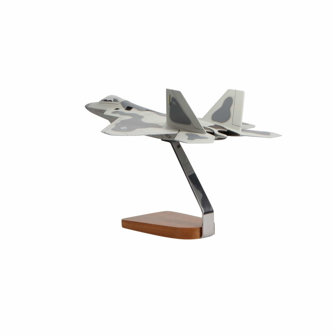 Lockheed Martin F-22 Raptor Mahogany Aircraft Model