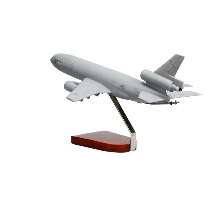 KC-10 Extender Model Aircraft – Handcrafted Mahogany Display