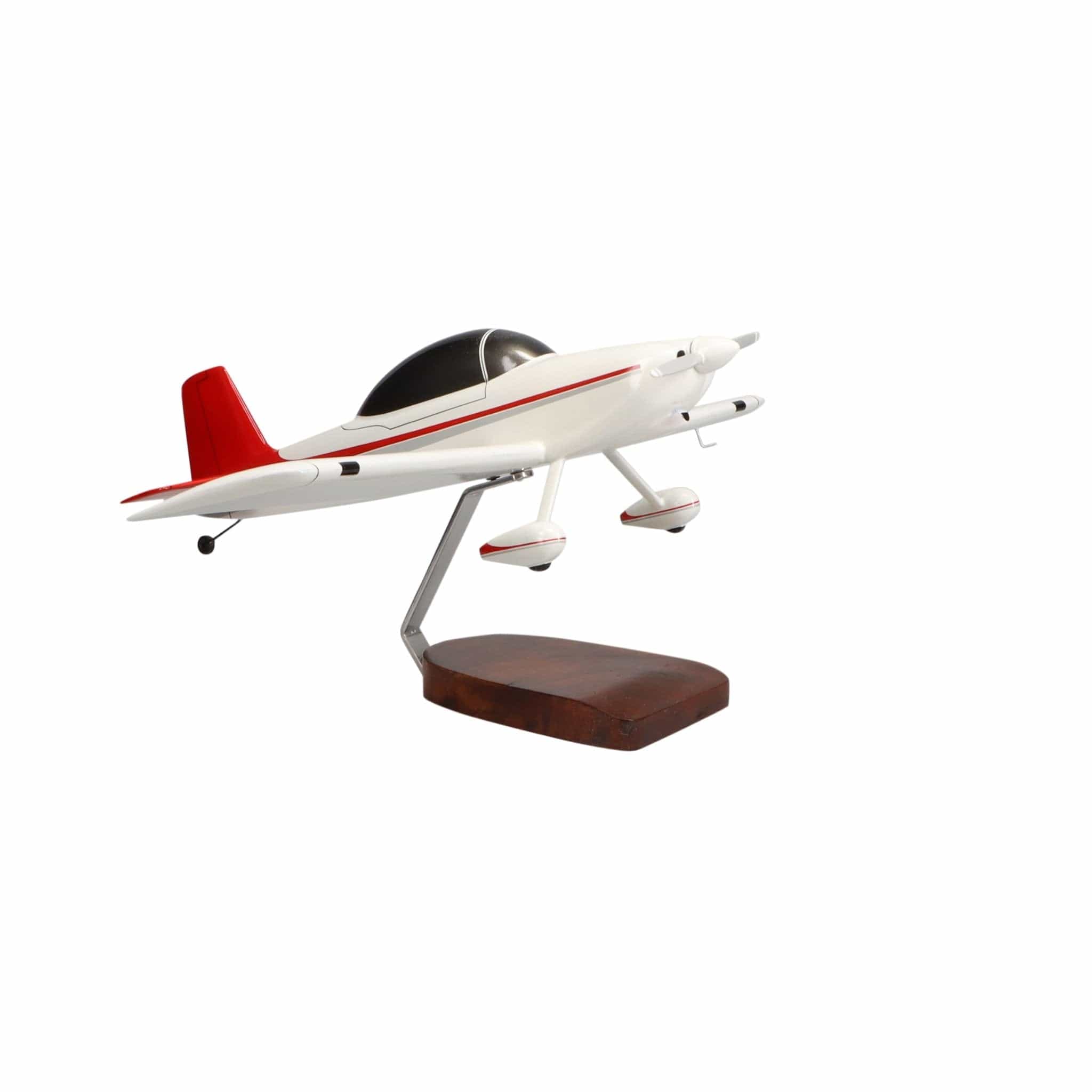 RV-8 Mahogany Model | Handcrafted Collectible Display – PilotMall.com
