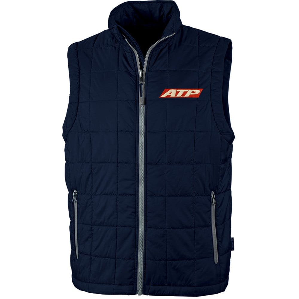 ATP Pilot Insulated Vest by – Eco-Friendly Quilted Navy