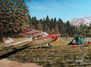 Aviation Art Prints Cessna 170 – Limited Edition by Lyons – PilotMall.com
