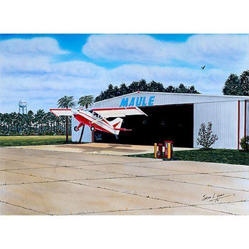 Maule STOL Art Print – Limited Edition Signed Sam Lyons – PilotMall.com
