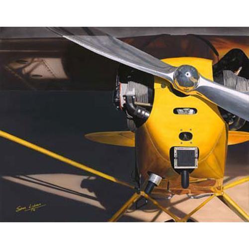 Limited Edition Piper Cub Aviation Art Print by Sam Lyons – PilotMall.com