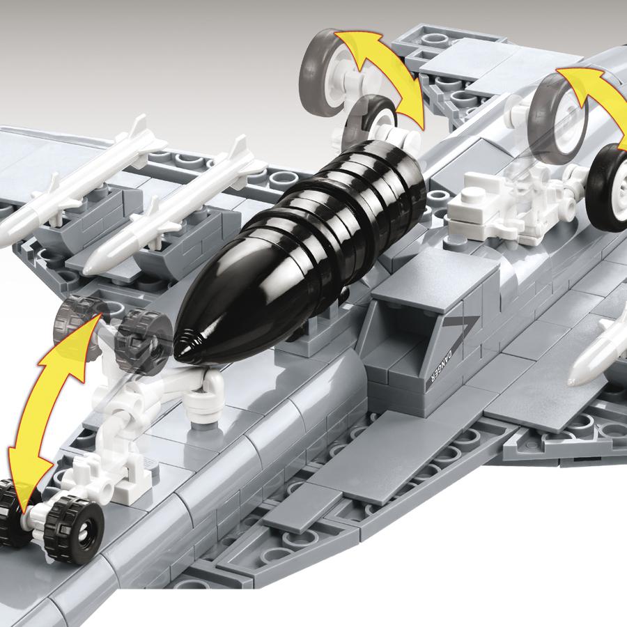 Top Gun F/A-18E Super Hornet Limited Edition 570pc Set Cobi Blocks