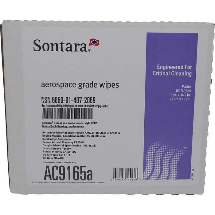 DuPont Sontara Aerospace-Grade Wipes – Ultra-Low Lint