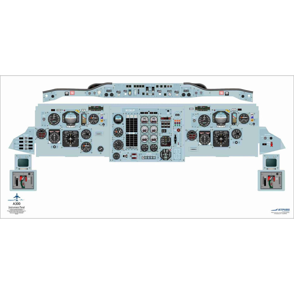 Aircraft Cockpit Posters & Guides – Visual Learning Aids | Pilot Mall