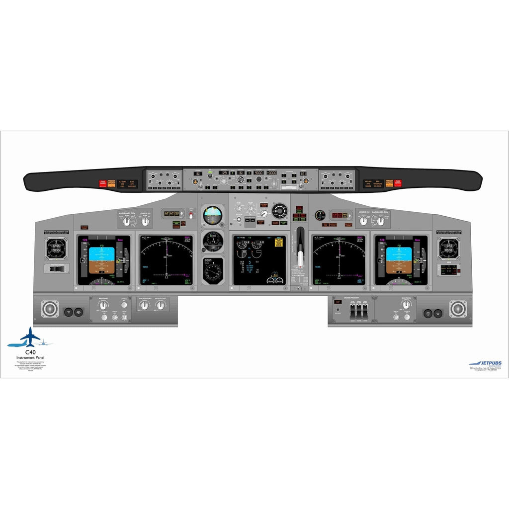 Boeing 18" x 36" Cockpit Posters