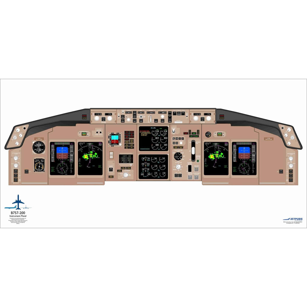 Boeing 18" x 36" Cockpit Posters