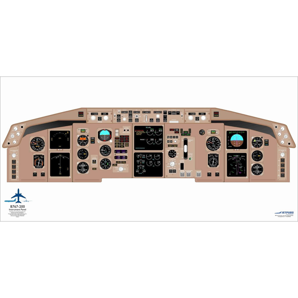 Boeing 18" x 36" Cockpit Posters