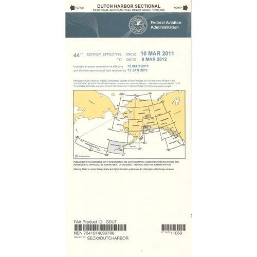 Dutch Harbor Sectional Chart – Current FAA Alaska VFR Map