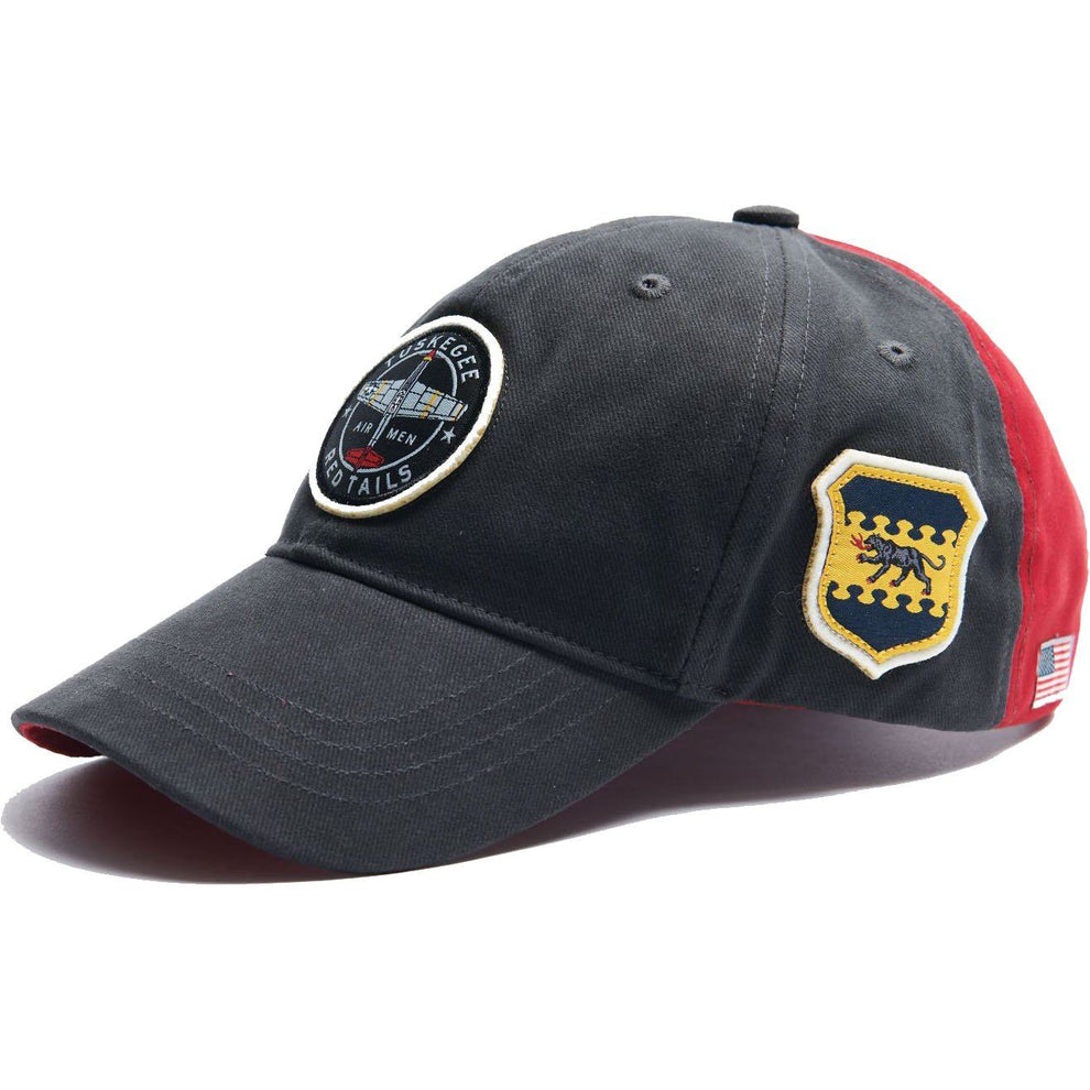 Red Canoe Tuskegee Airmen Ball Cap - Heritage Red Tails Hat