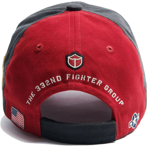 Red Canoe Tuskegee Airmen Ball Cap - Heritage Red Tails Hat