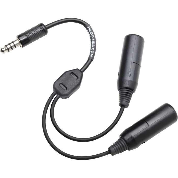 Pilot USA GA to Helicopter Headset Adapter | Plug Converter – PilotMall.com